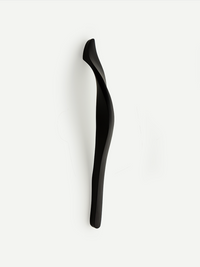 Matte Black Front Door Pull Handle - TWIST - Glitters Hardware